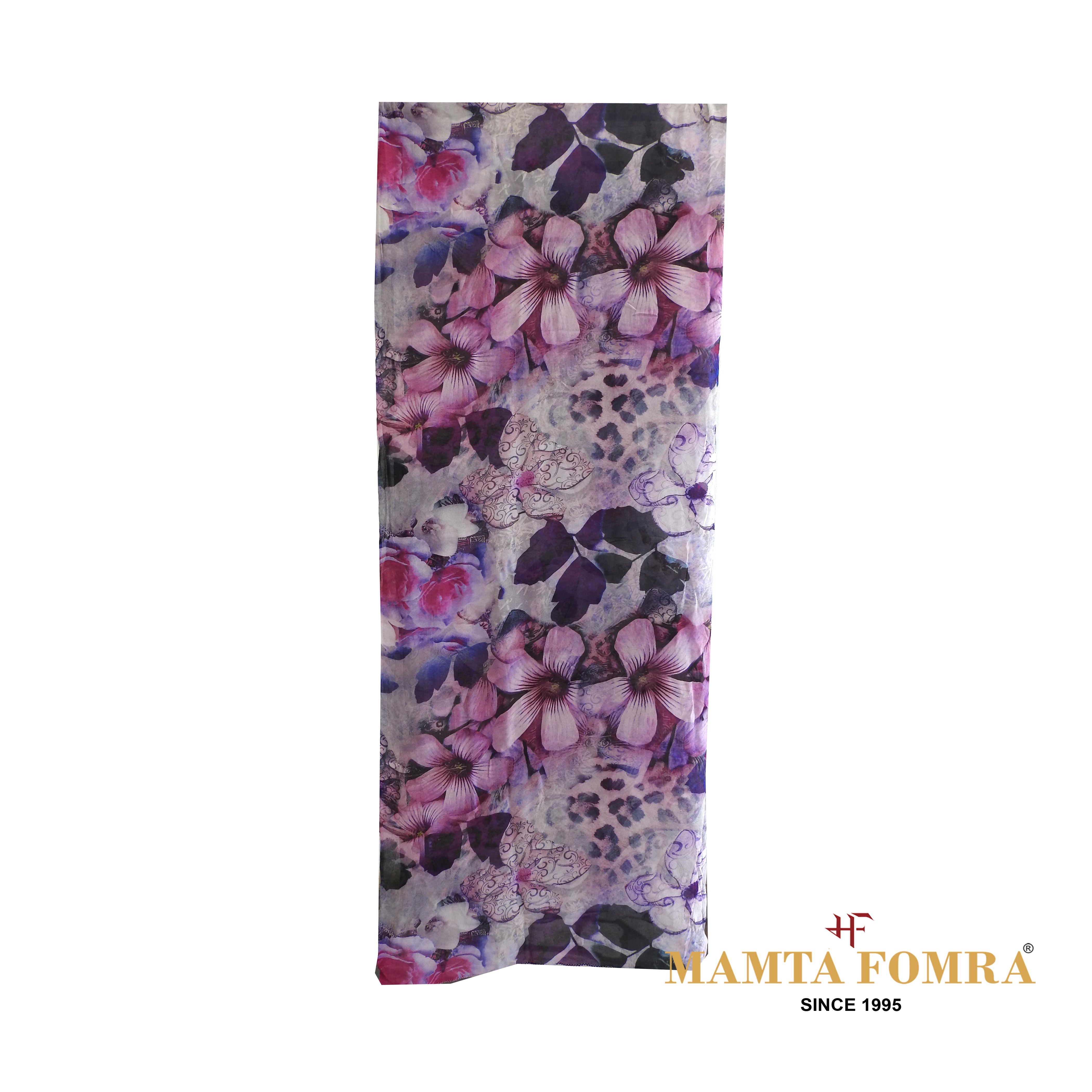 purple a lightweight, semi-transparent fabric – MAMTA FOMRA